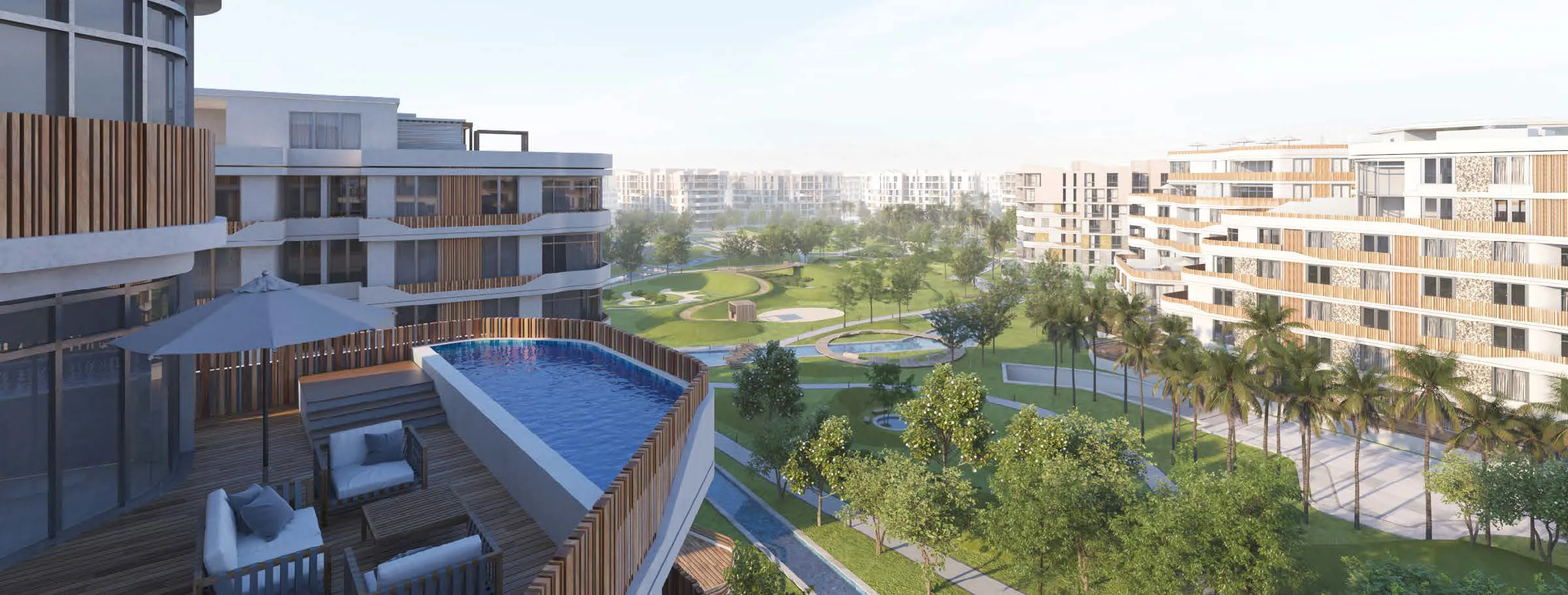 Apartment for sale in Cluster-Bloomfields Mostakbal City 104343