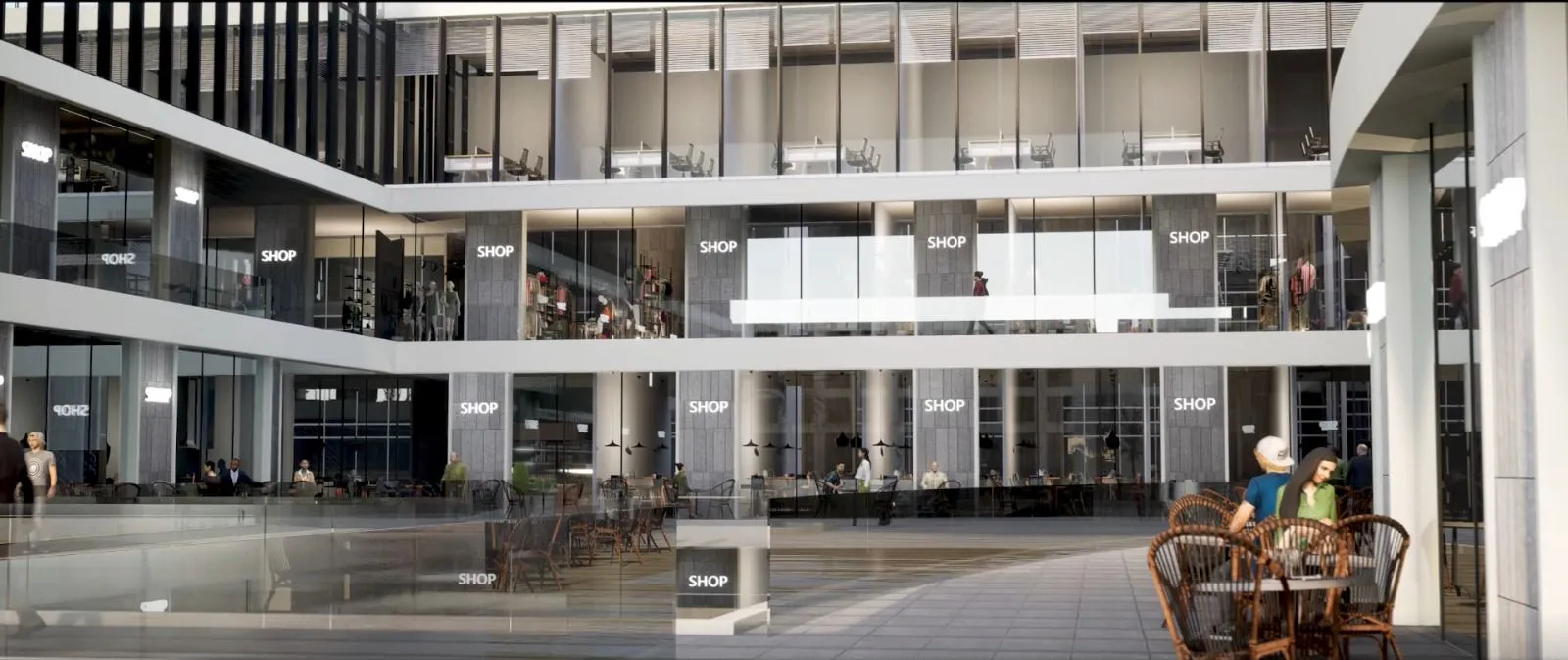 Retail for sale in Intown New Cairo 80437